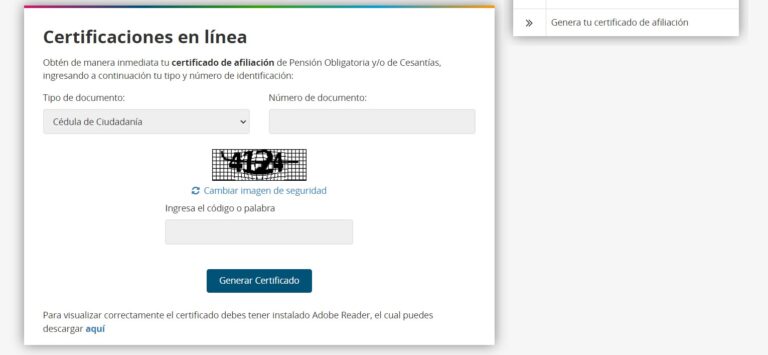 Colfondos: Vinculación a cesantías y descargar certificados
